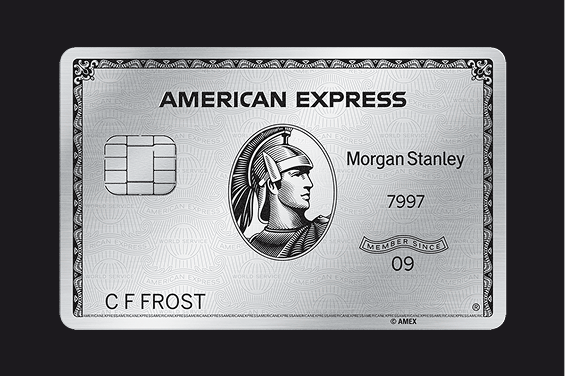 Morgan Stanley Platinum® American Express Card | E*TRADE